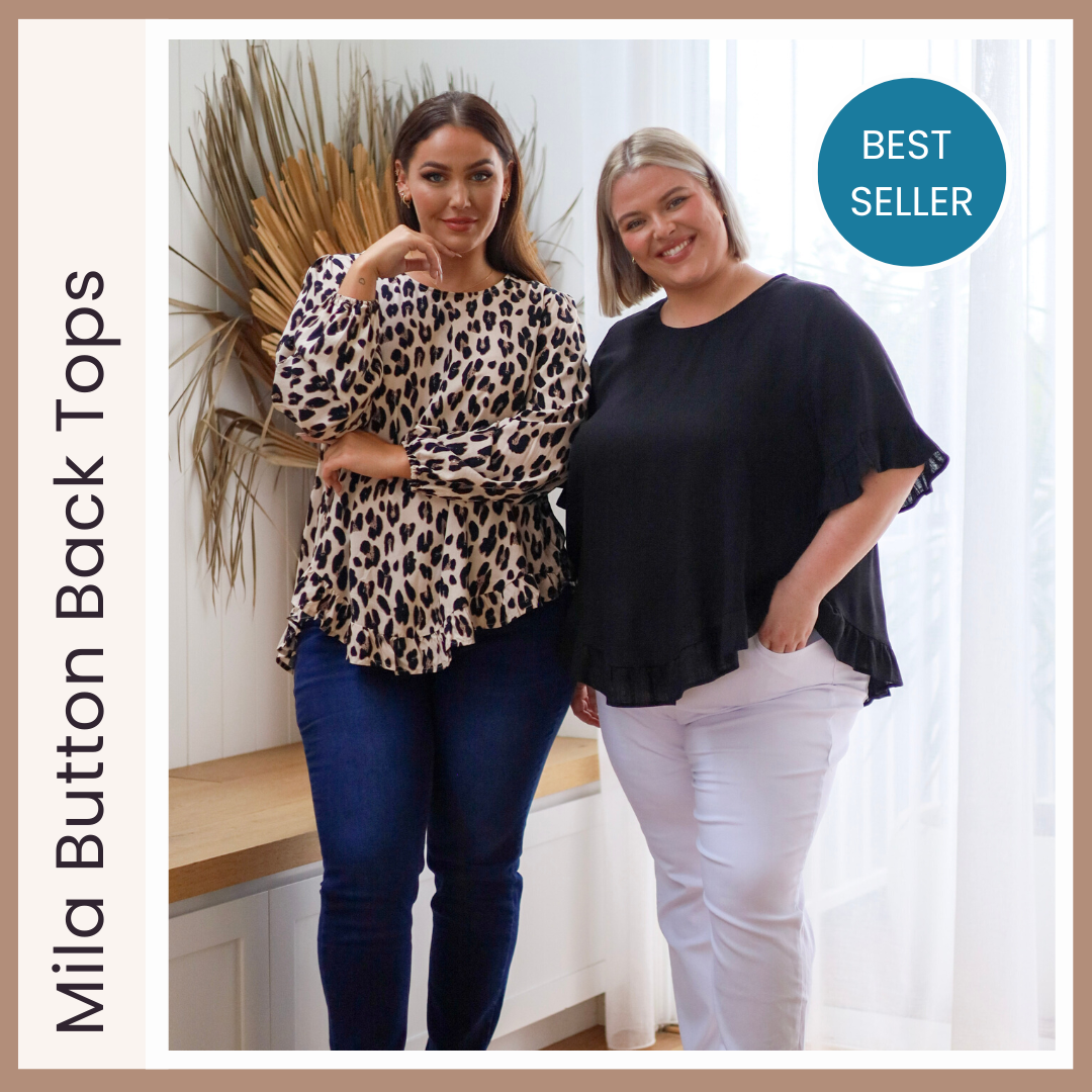 Best Selling Mila Button Back Tops – Daisy’s Closet
